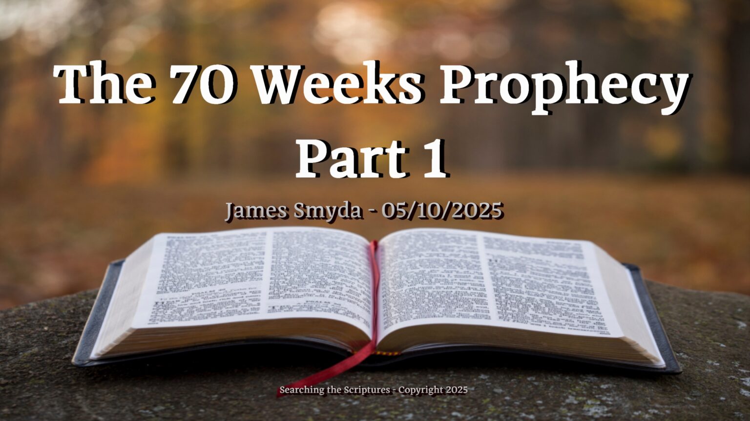 Searching The Scriptures